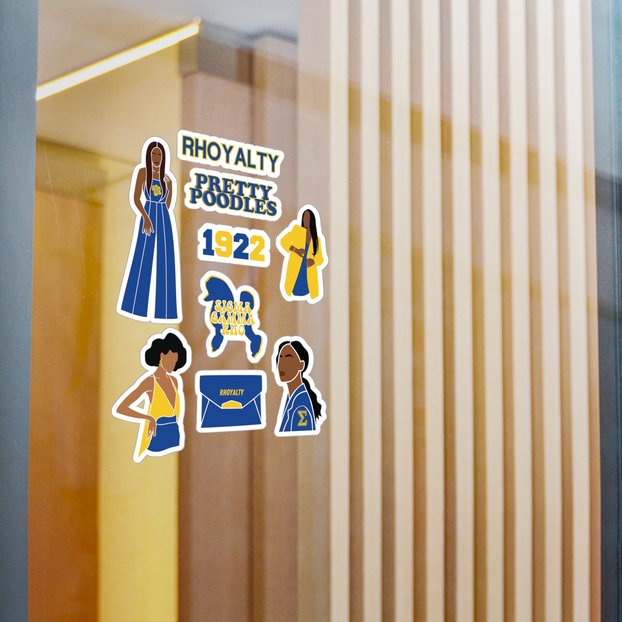 Sigma Gamma Rho Sorority, Inc Inspired Kiss-cut Vinyl Decals Delta Gift Ideas Sgrho 1922 Laptop ...