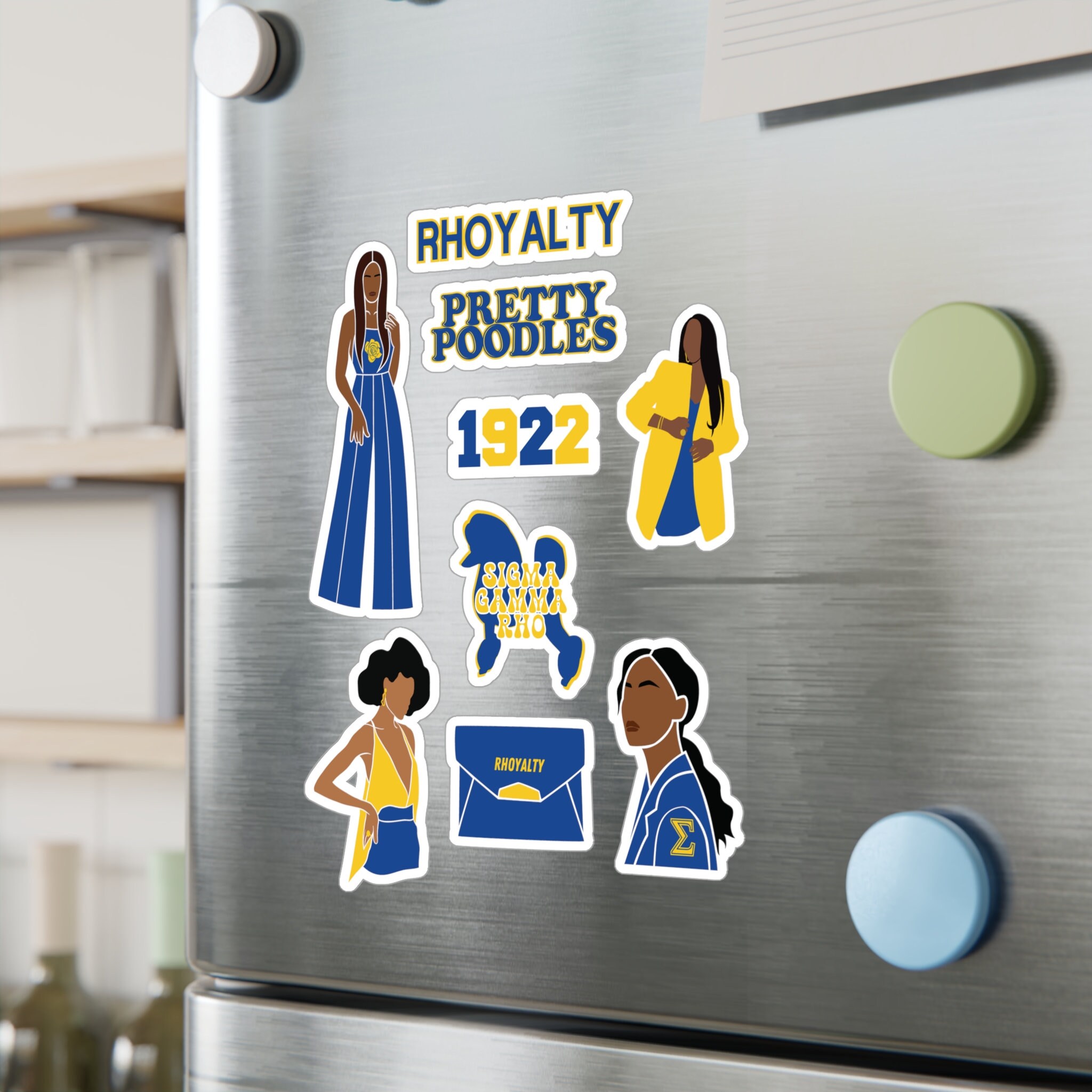 Sigma Gamma Rho Sorority, Inc Inspired Kiss-cut Vinyl Decals Delta Gift Ideas Sgrho 1922 Laptop ...