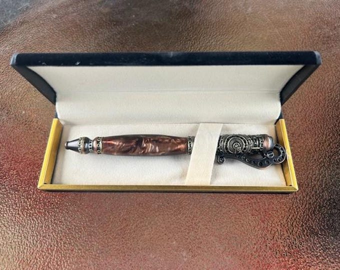Steampunk Oil Rubbed Bronze Pen - Etsy
