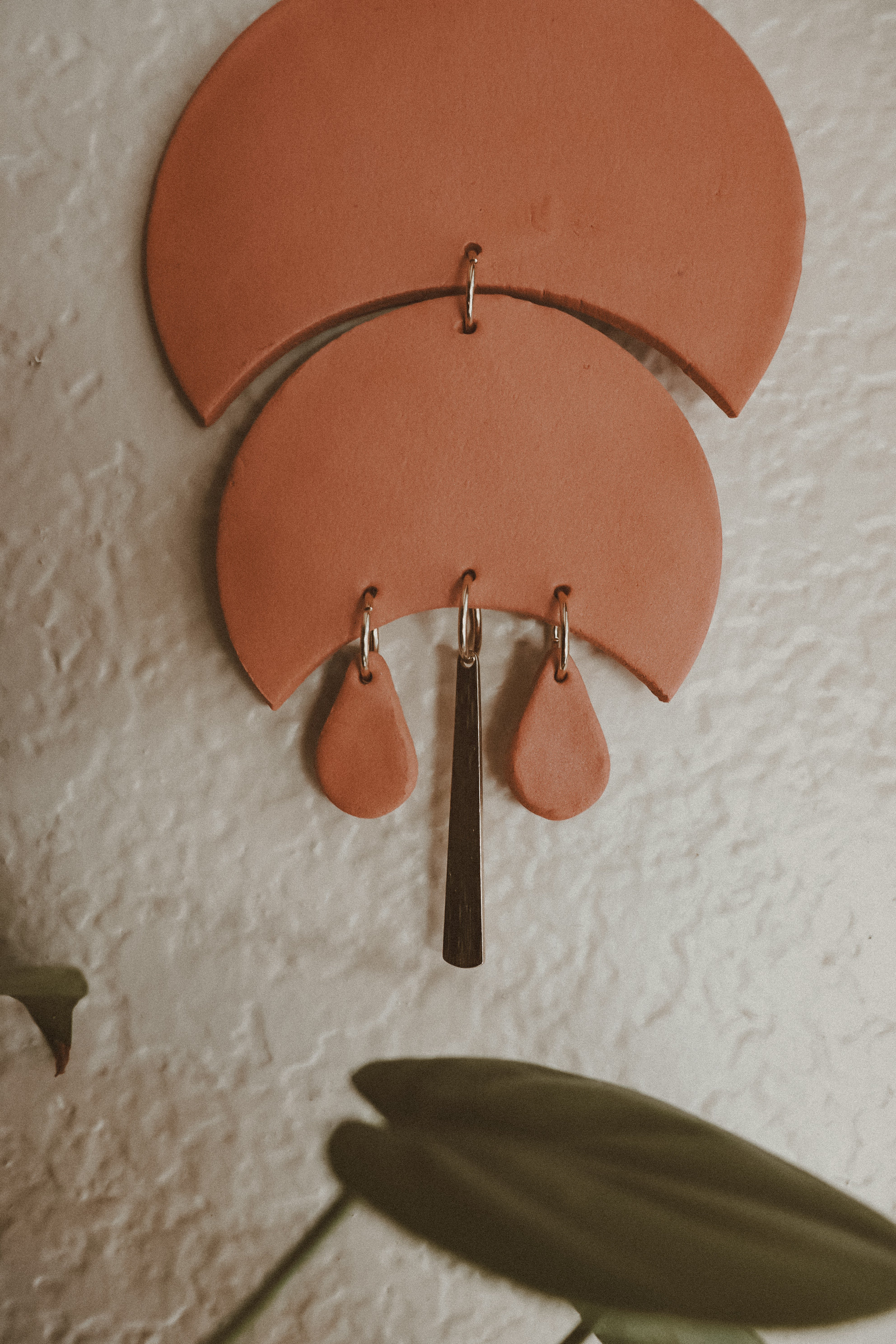 Celeste Celestial Clay Wall Decor Moon Phase Terracotta Wall Hanging ...