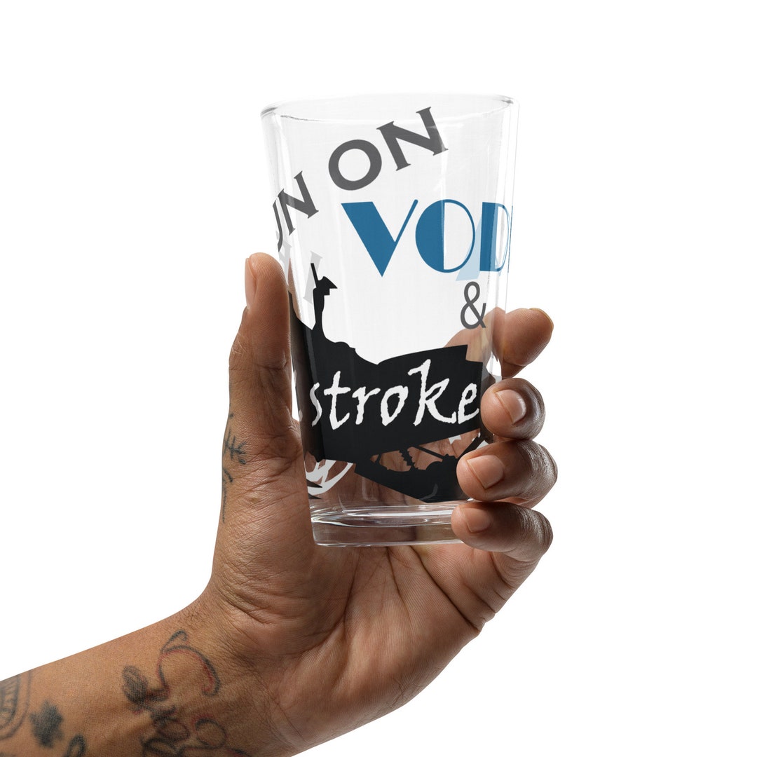 Vodka and Two Stroke Snowmobile Glass - Etsy