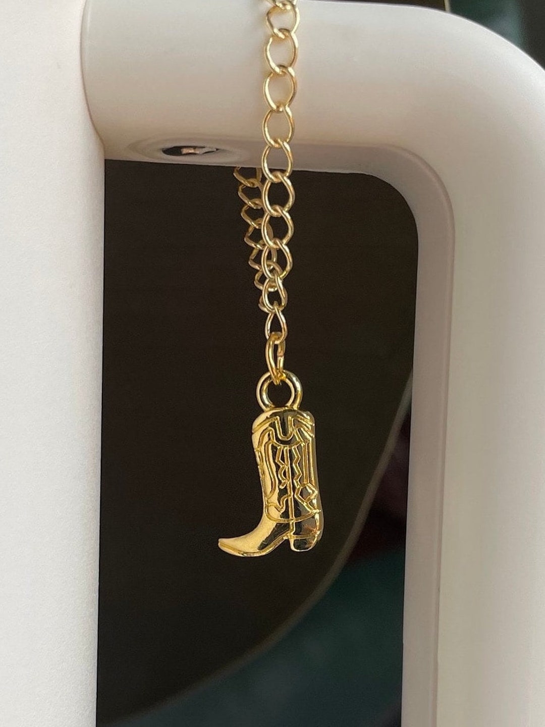 Cowboy Boot Cup Charm | Stanley Cup Charm Water Bottle Charm Yeti Owala ...