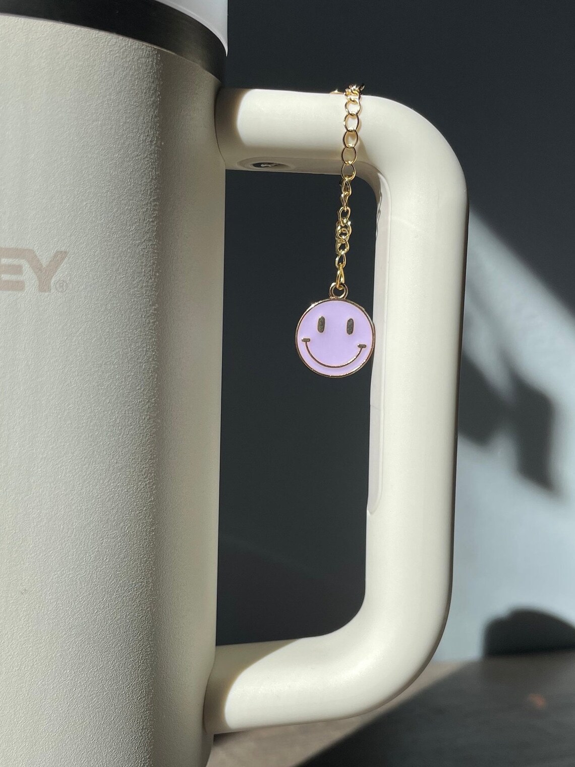 Smiley Face Cup Charm: Fun Water Bottle Accessory - Etsy