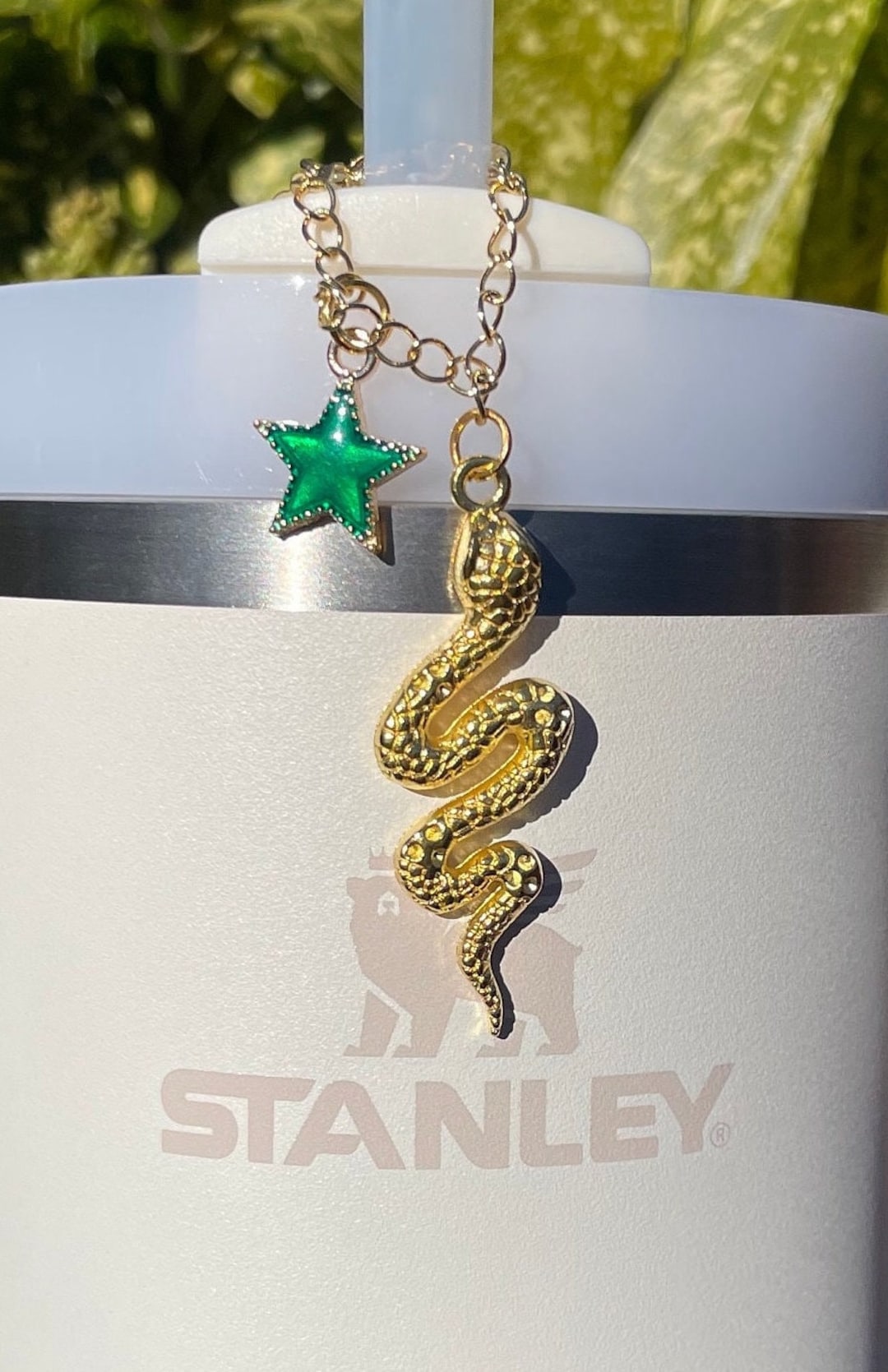 Reputation Inspired Charm Taylor Swift Snake Charm Stanley Charm Water ...