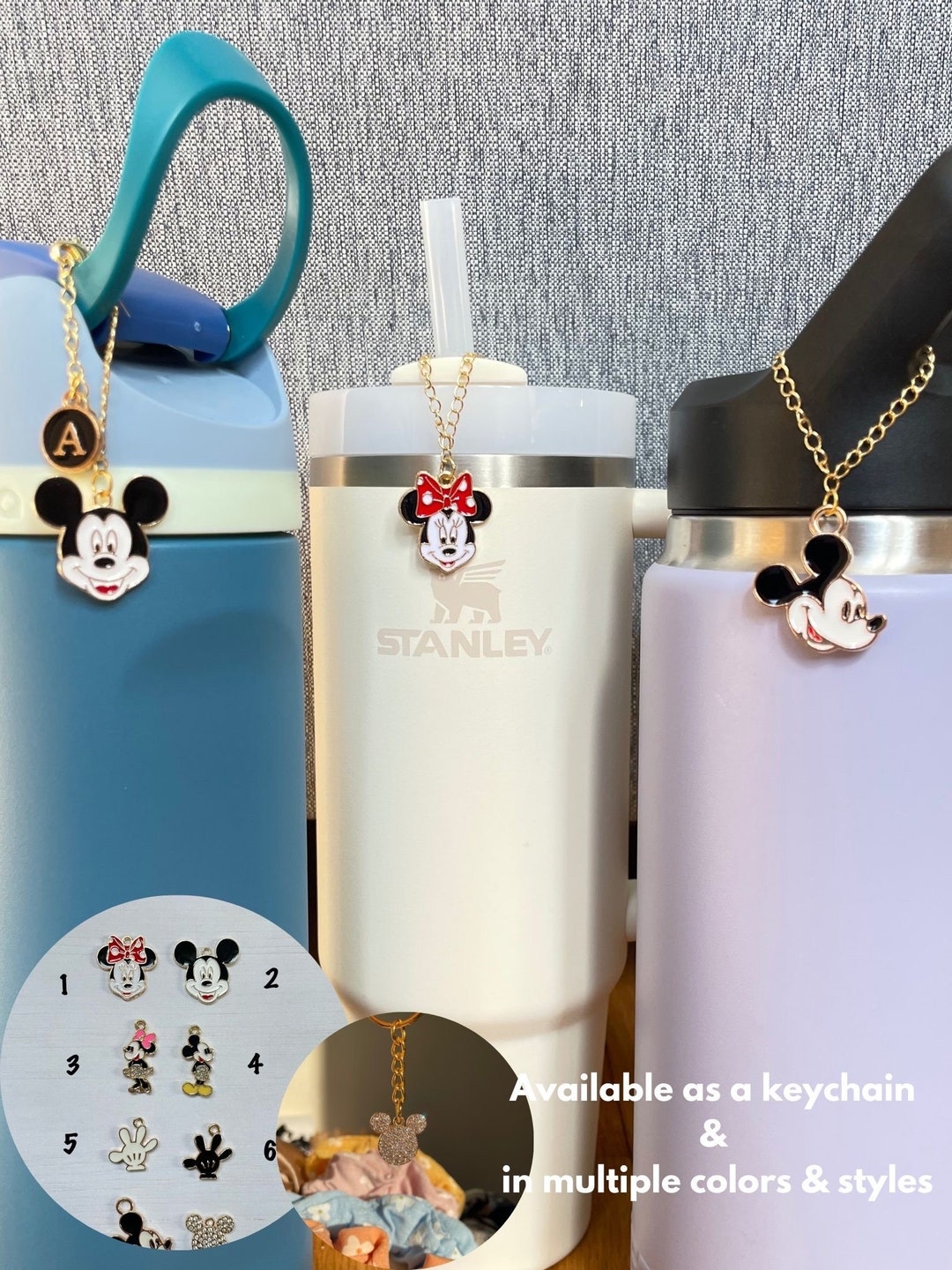 Magical Mouse Ears Cup Charm Accessory | Disney Park Bag Accessory for ...