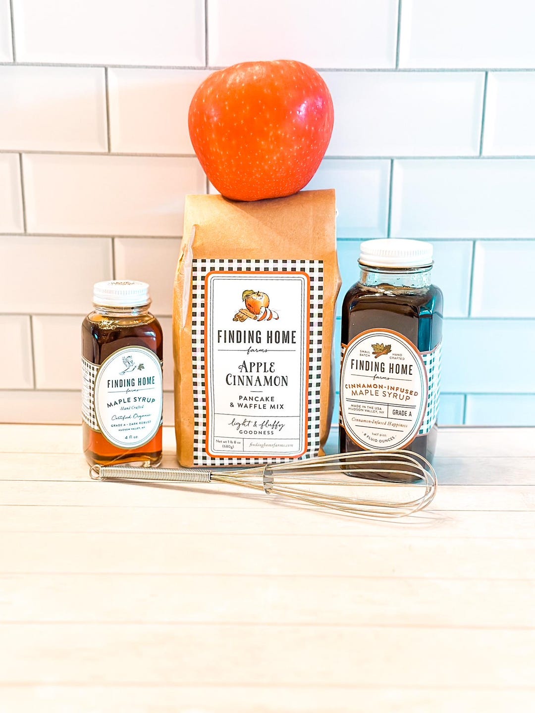 Apple Cinnamon Pancake Gift Set, Fall Gift Set, Housewarming Gift Set ...