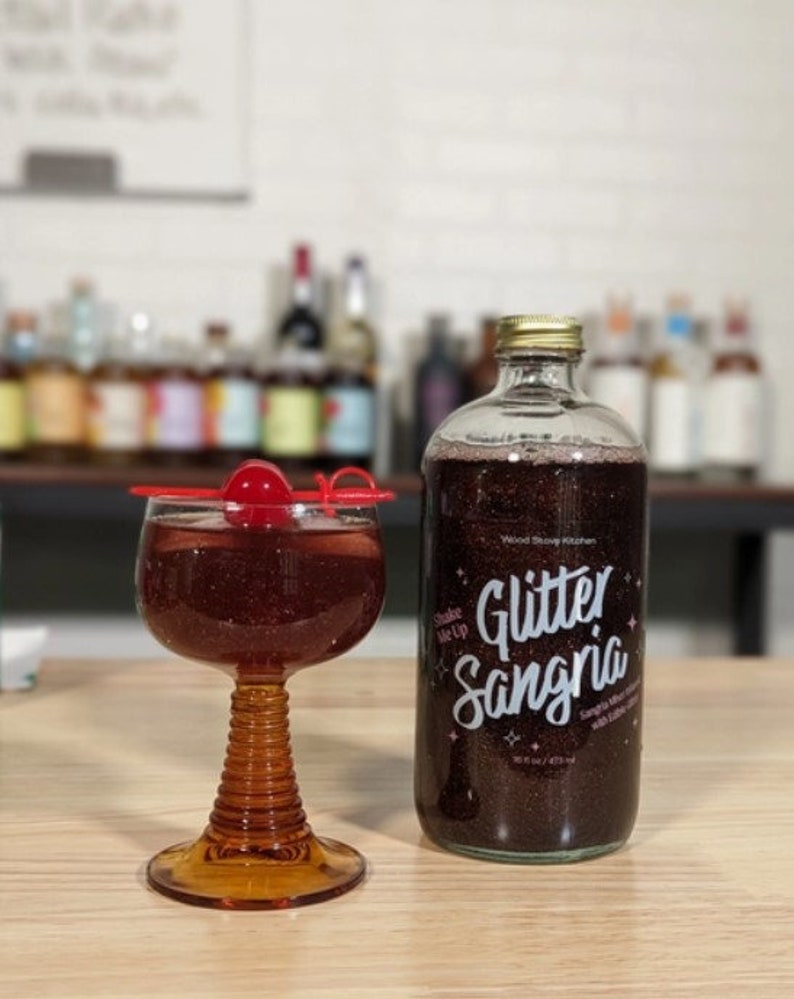Glitter Sangria Mixer, Red Sangria Mix, Sangria Mixer, Sangria Drink ...
