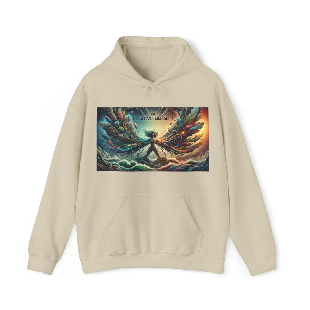 The Creative Badassery Unisex Heavy Blend™ Hooded Sweatshirt - Etsy