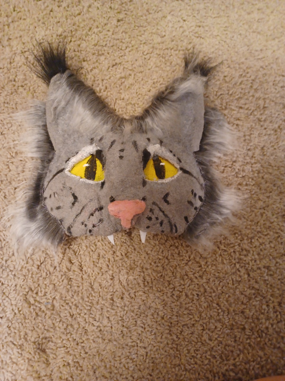 Canada Lynx Therian Mask - Etsy