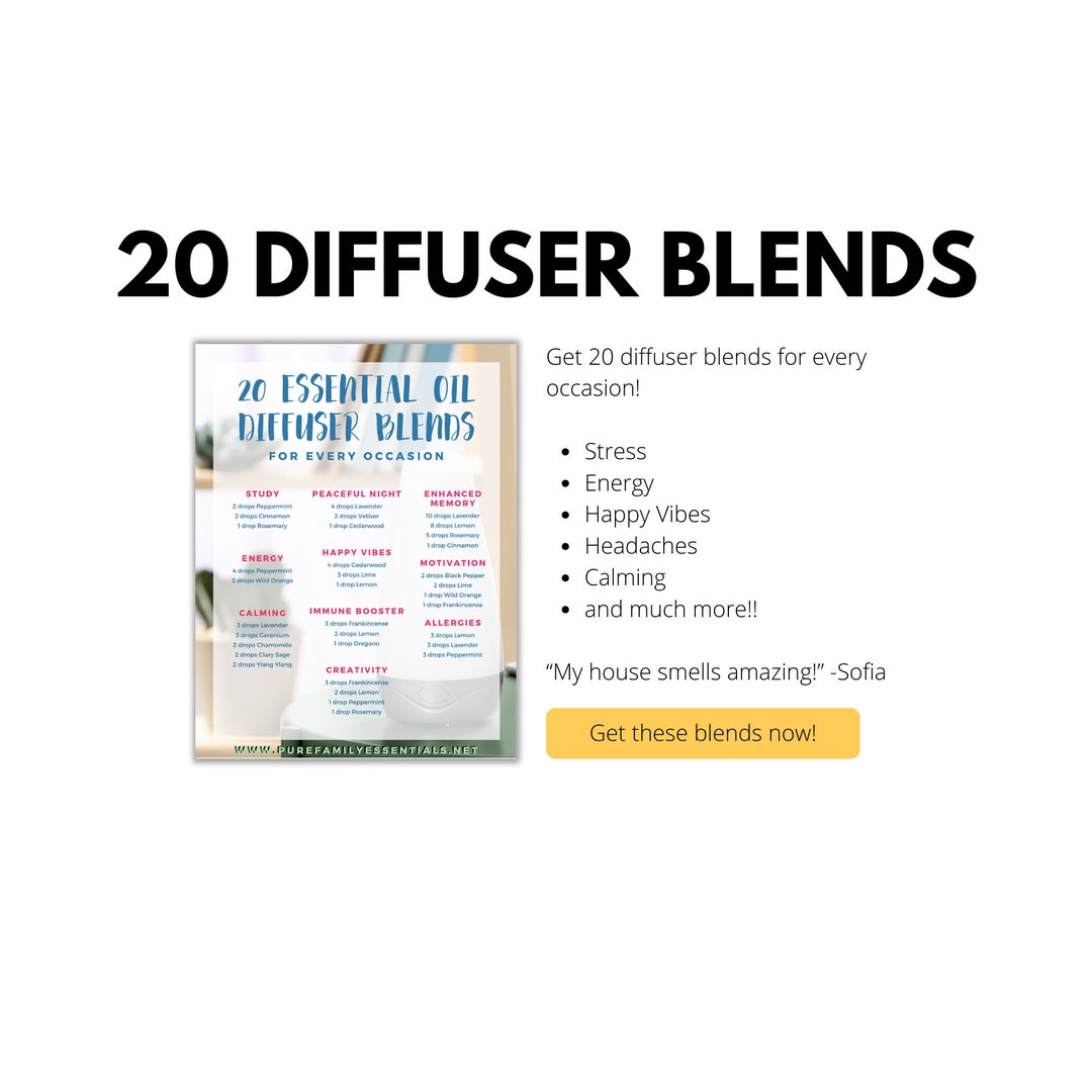 20 Essential Oil Diffuser Blends for Every Occasion, Essential Oil ...
