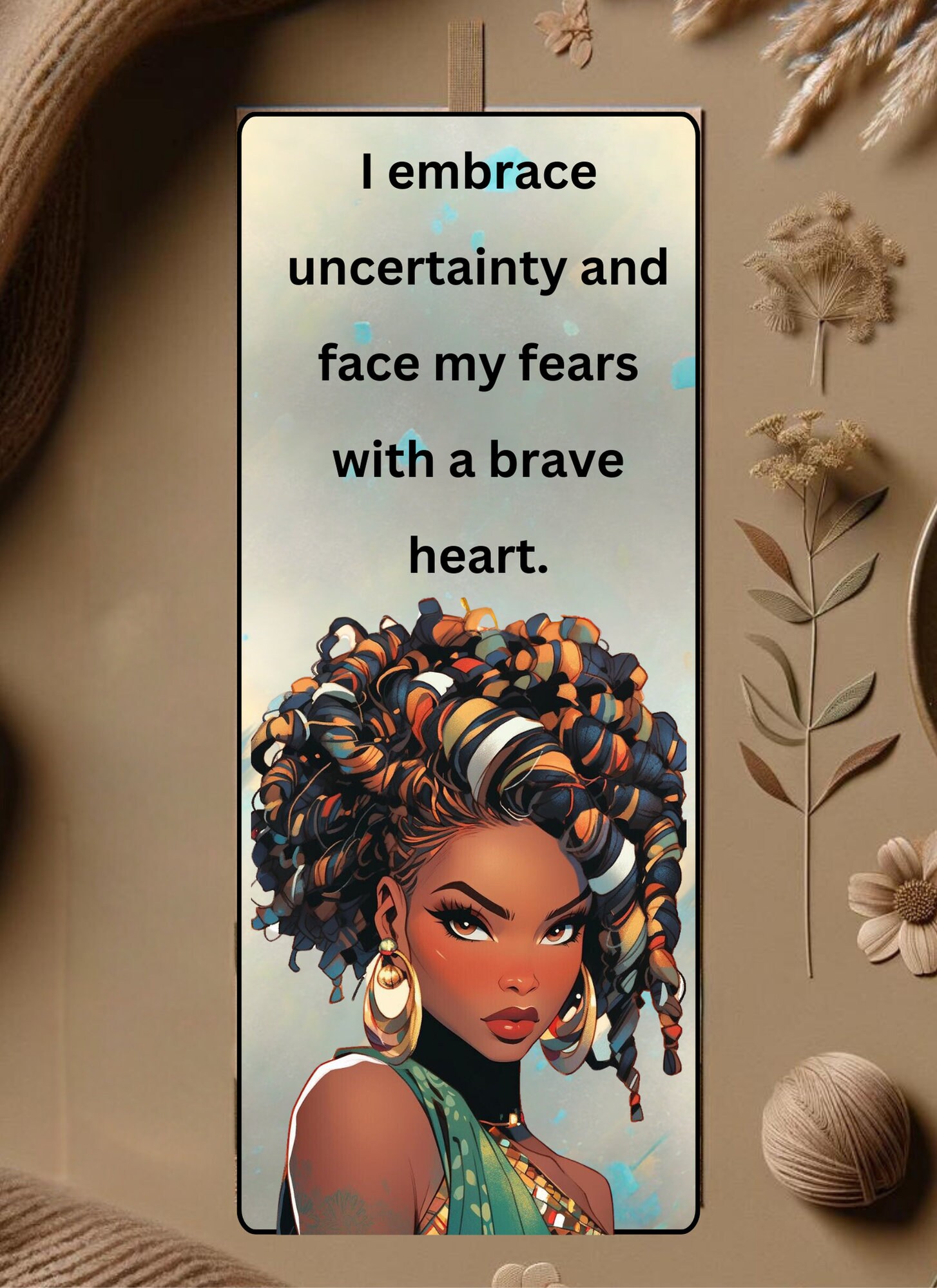 Empowering Affirmation Bookmarks & Coloring Pages | 78 Motivational ...