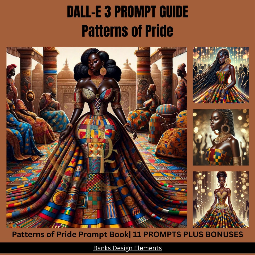 DALL-E 3 Prompt Guide: Patterns of Pride - Digital Art (PDF) - Etsy