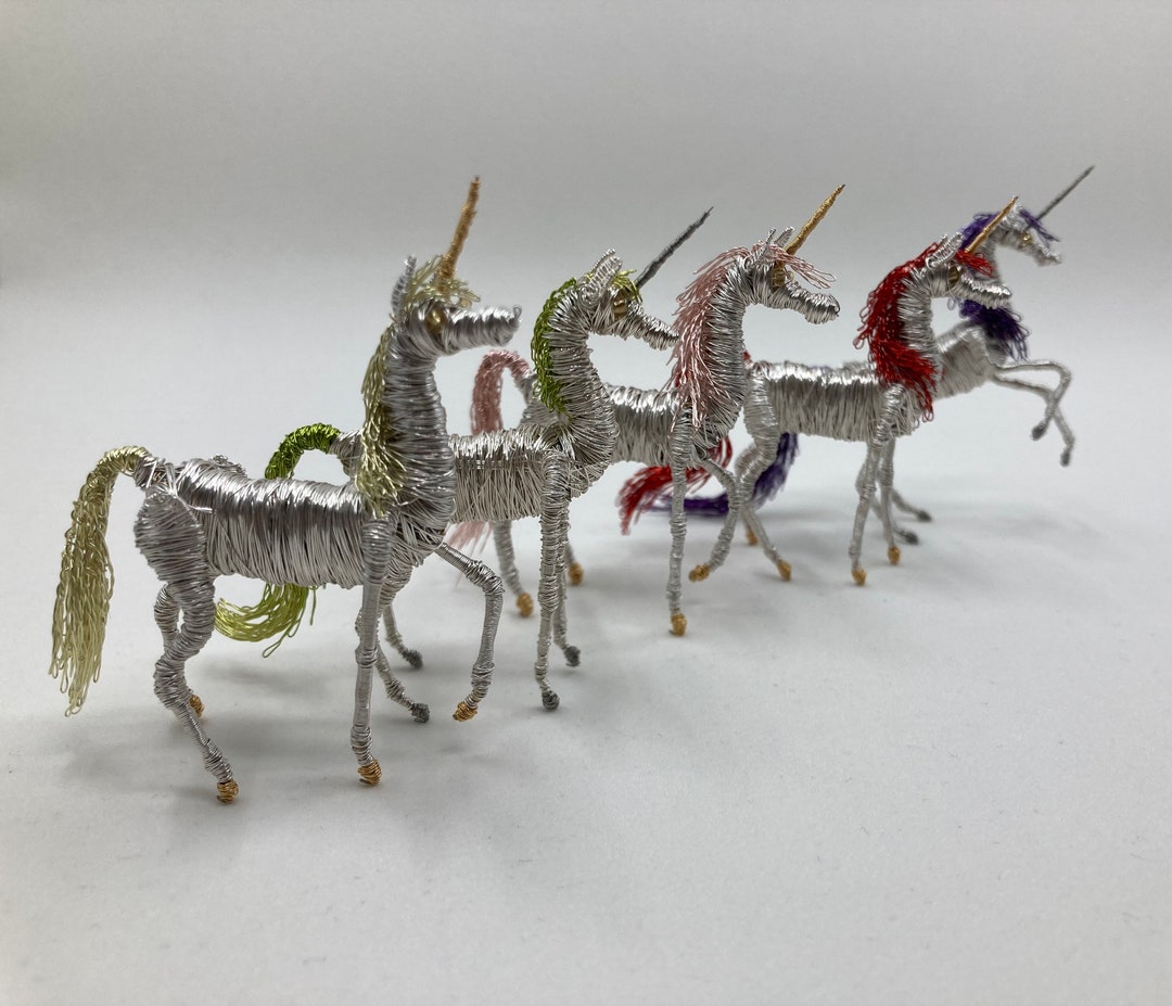 Miniature Wire Unicorn - Etsy