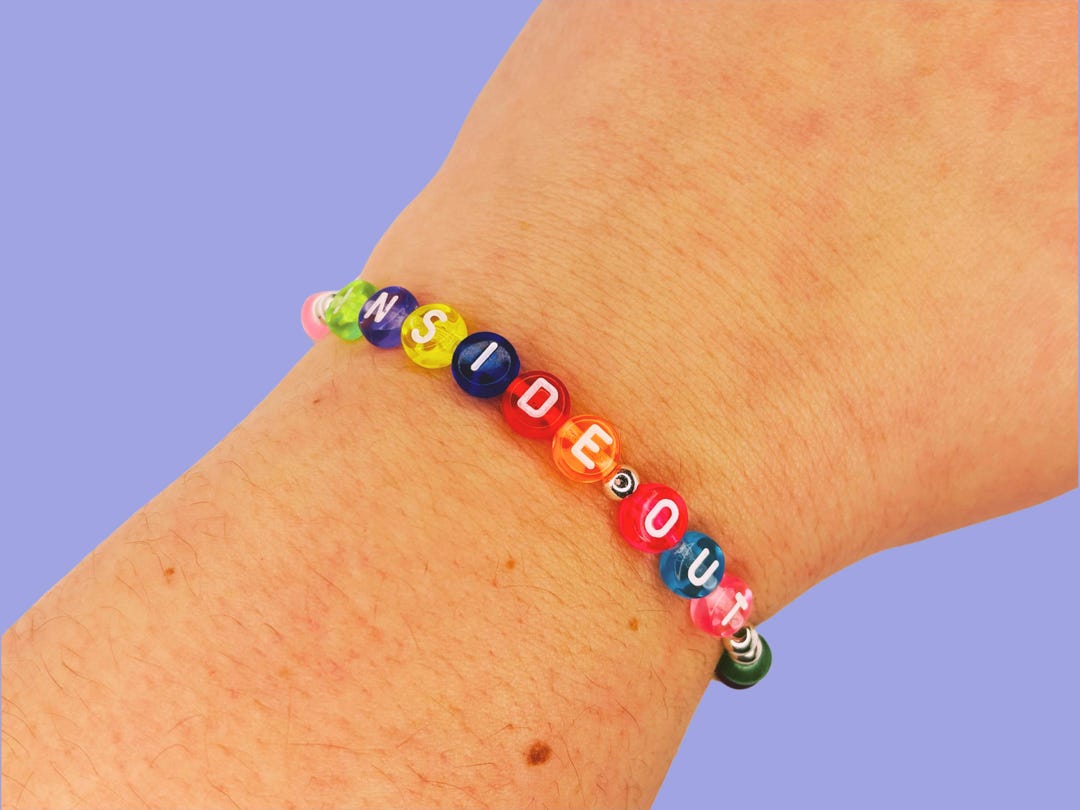 Inside Out Beaded Bracelet, Core Memories, Custom Friendship Bubble ...