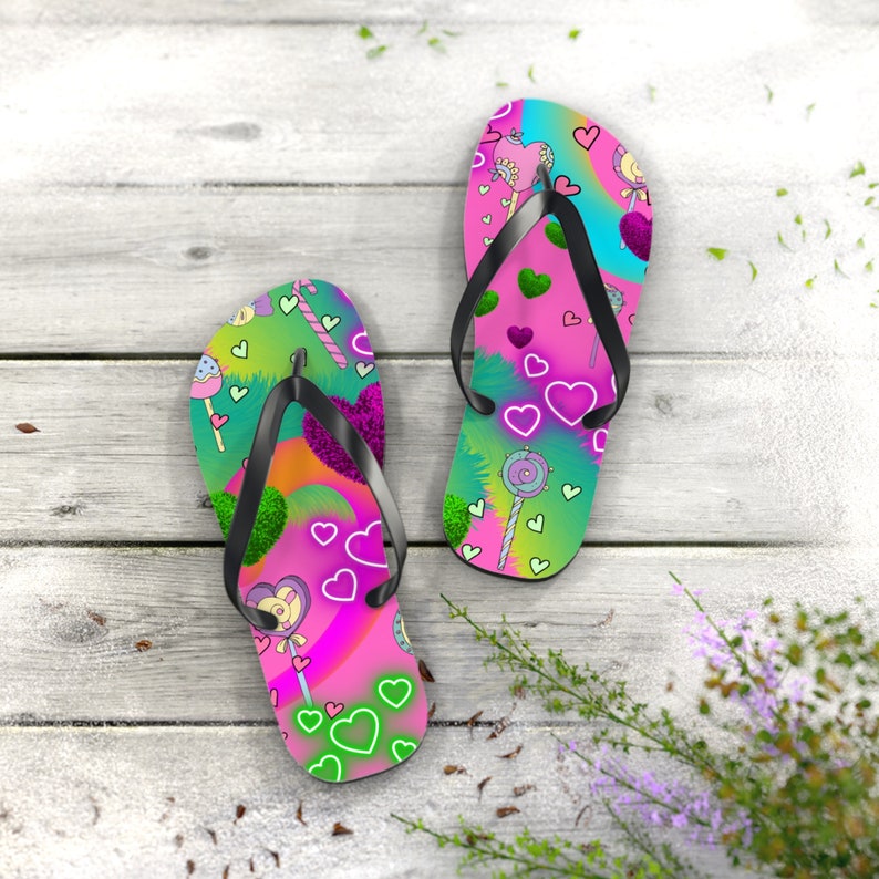 SWEETIES FOR FEETIES Flip Flops - Etsy