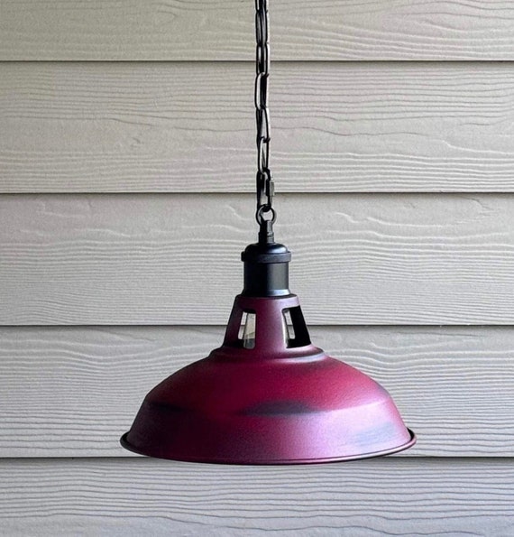 Rustic Tin Pendant Lights Bar 3 8 Pcs Rustic Metal Pendant Chandelier