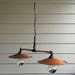 Deformed Copper Chandelier: Steampunk Rustic Pendant Light - Etsy