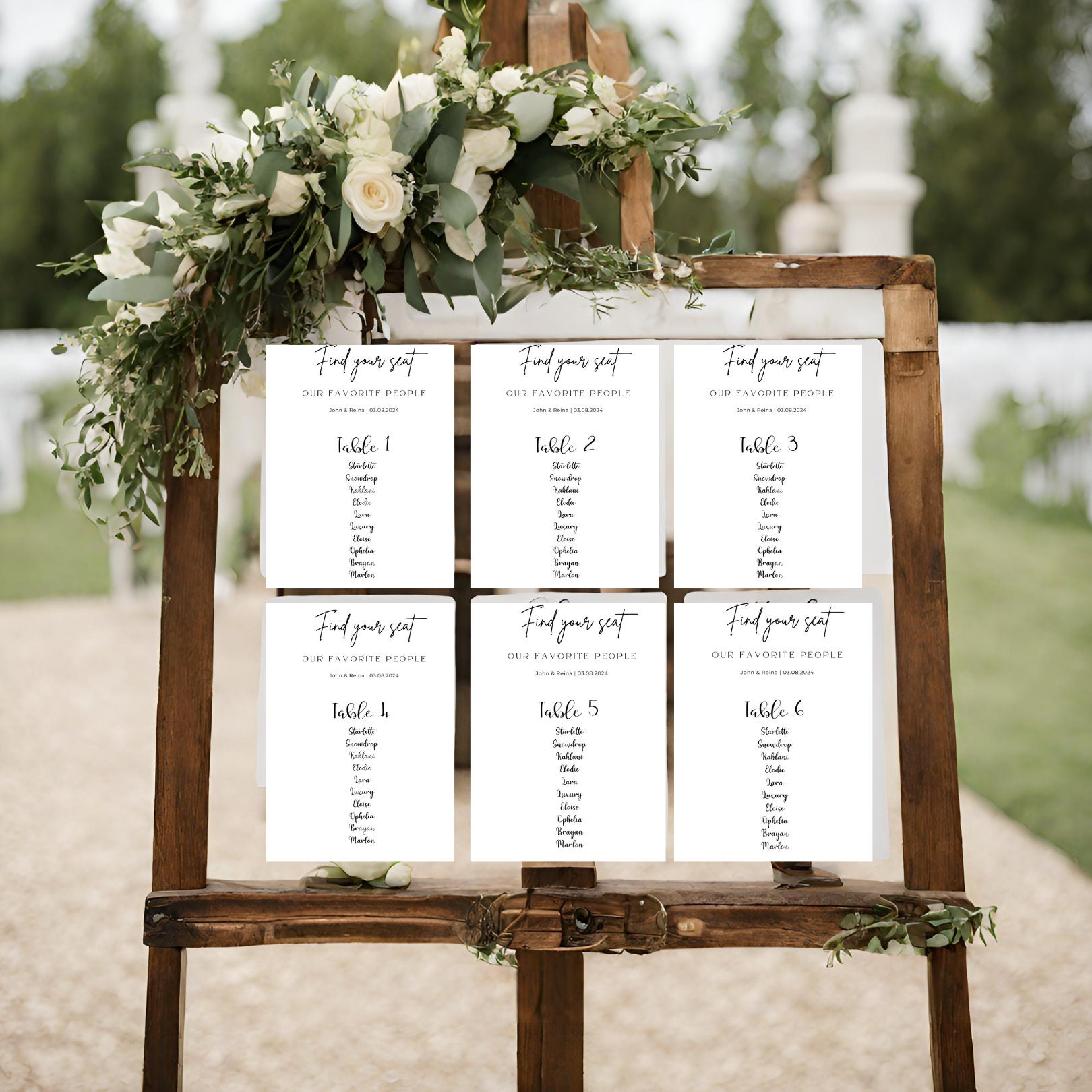 Complete Wedding Set, Modern Wedding, DIY Wedding, All Included Wedding ...