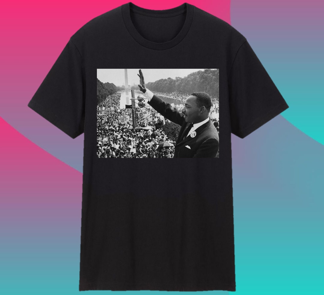 Martin Luther King Jr. Unisex Tee Shirt - Etsy