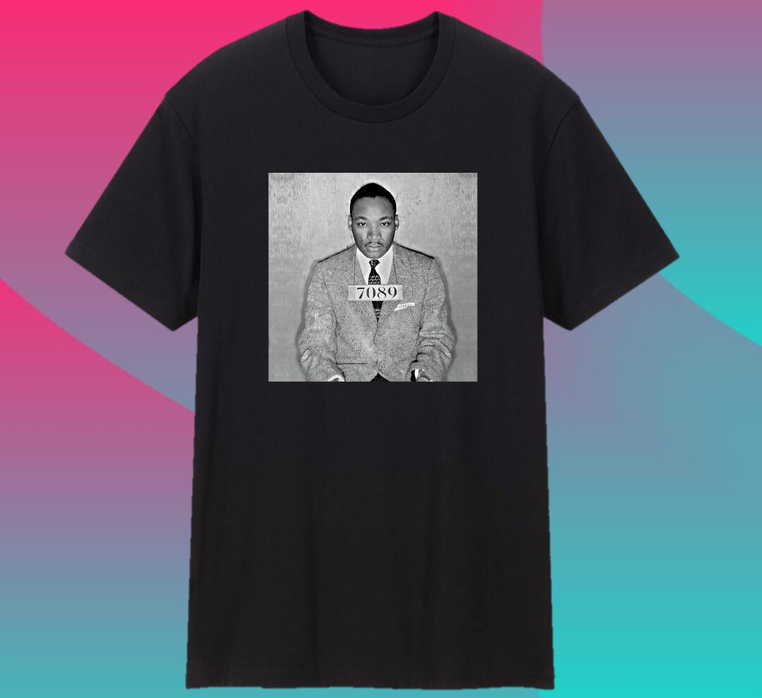 Martin Luther King Jr. Mug Shot Unisex Tee Shirt - Etsy