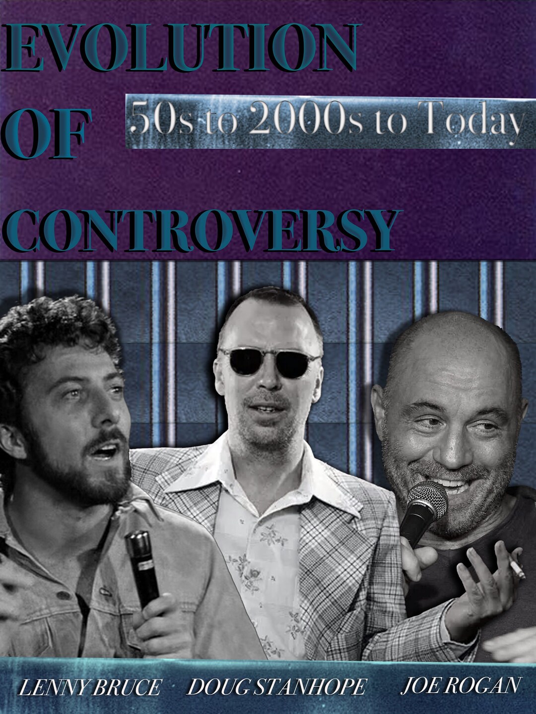 Joe Rogan Doug Stanhope Lenny Bruce Poster - Etsy