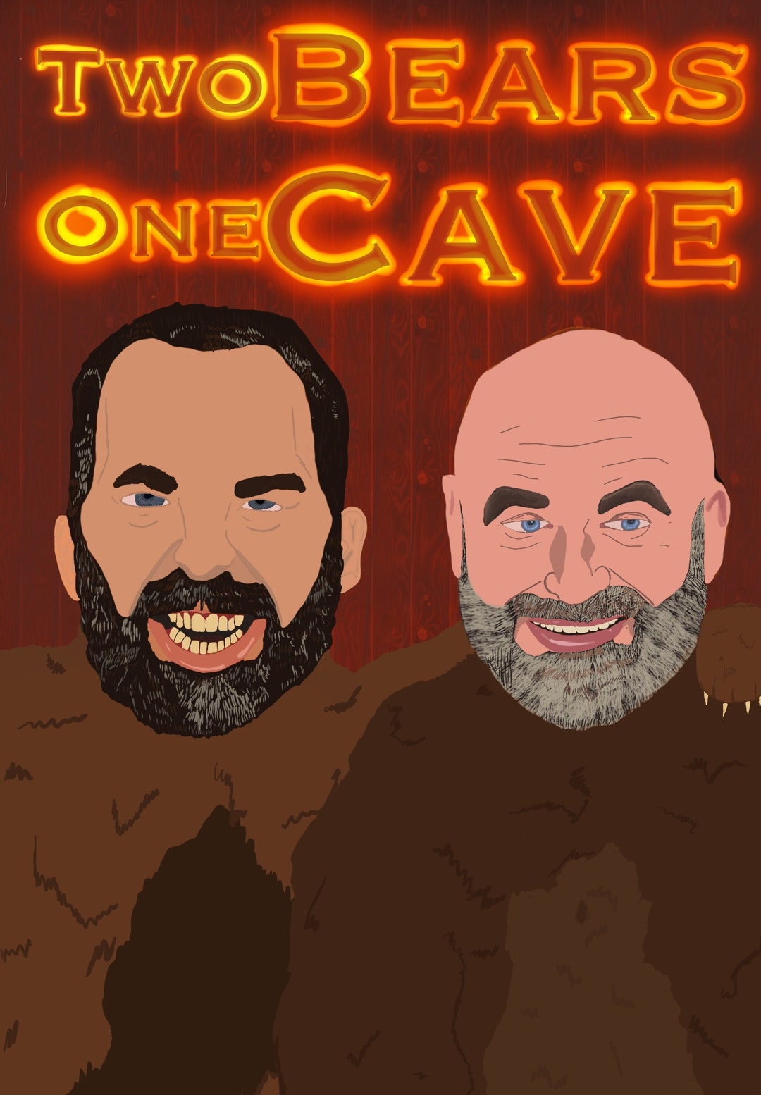 Two Bears One Cave Poster - Etsy