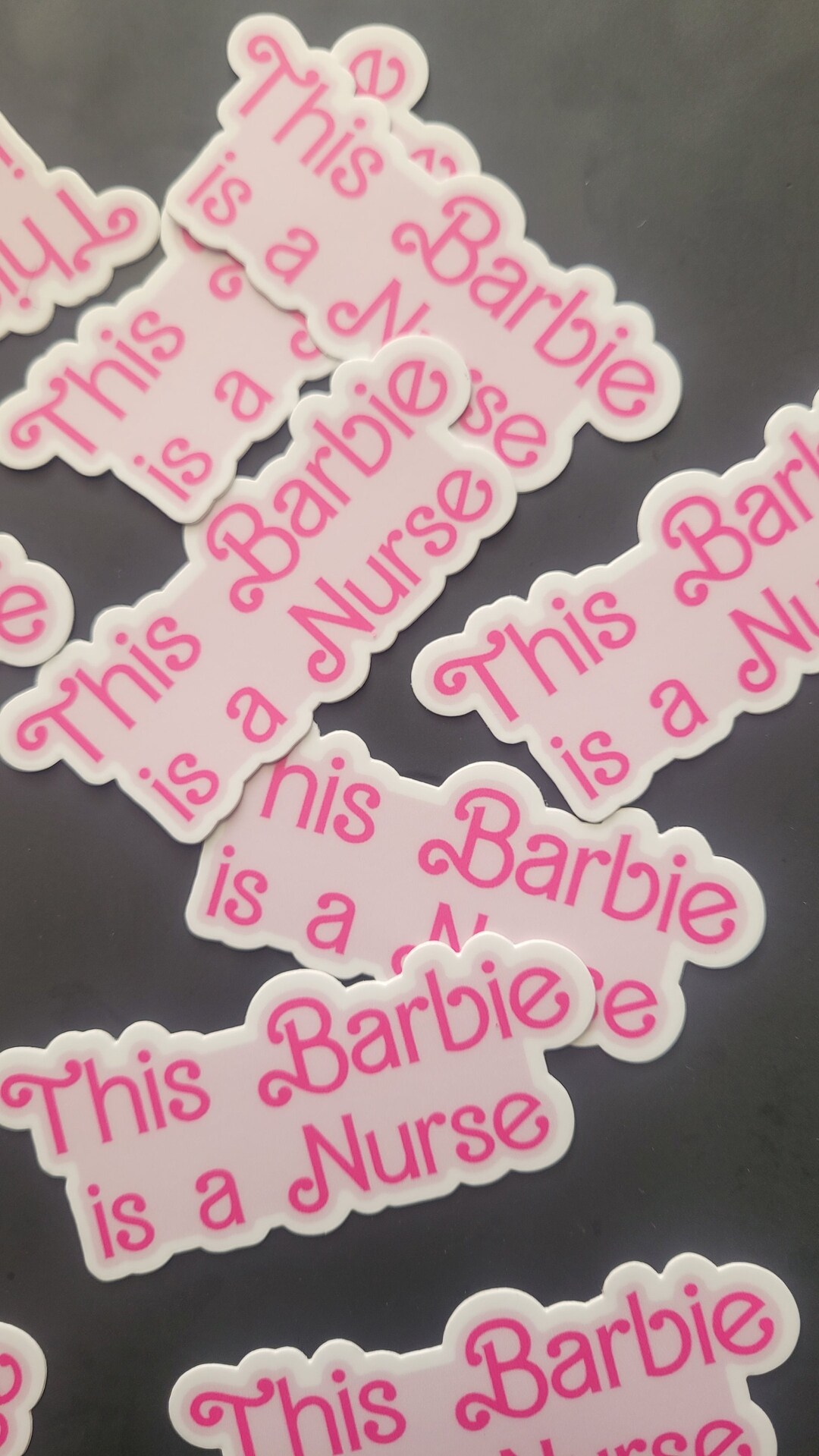 This Barbie is a Nurse Sticker - Etsy