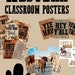 Editable Western Classroom Poster Decor Daily Slides Motivating Cosmic ...