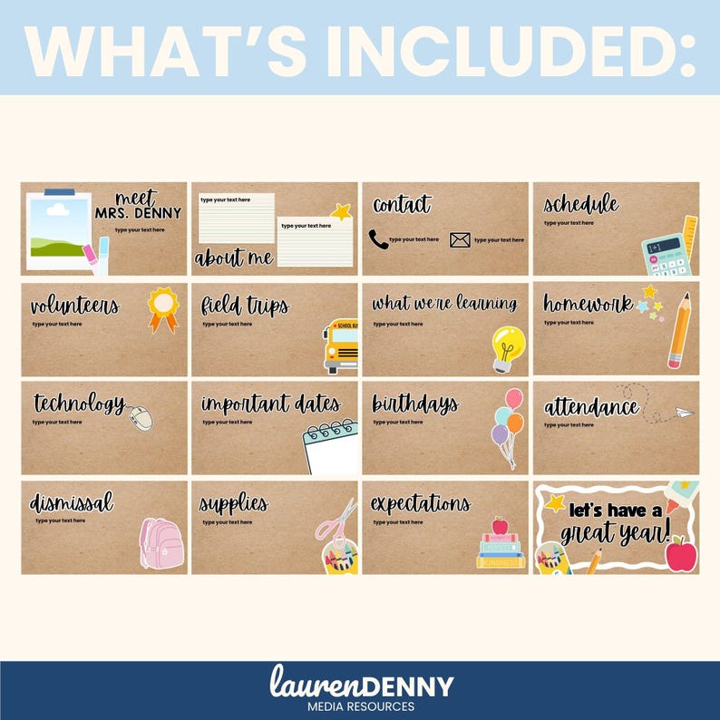 Meet the Teacher Slides | Editable Canva Back to School Presentation ...