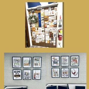 Editable Western Classroom Poster Decor Daily Slides Motivating Cosmic ...