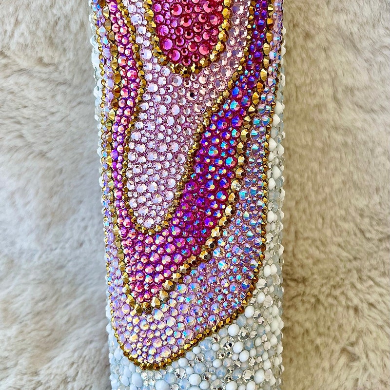 Rhinestone Monogram - Etsy