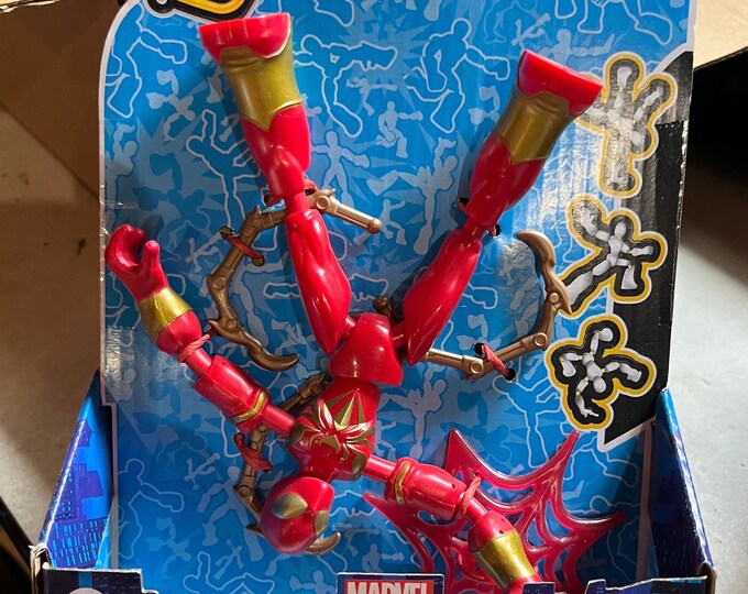 Marvel Spider-man Bend and Flex Iron Spider Action Figure Toy 2019 ...