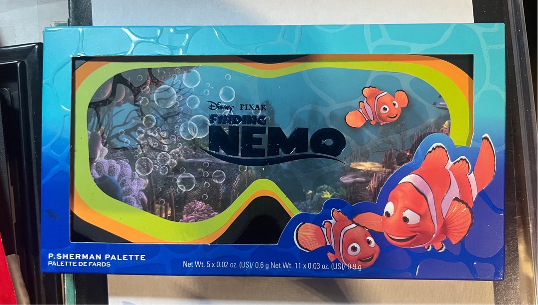 Disney Pixar's Finding Nemo and Revolution P. Sherman Shadow Palette - Etsy