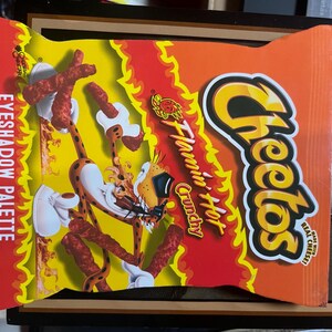 Set of Two Damaged Flaming Hot Cheetos Eyeshadow, Please Look at ...