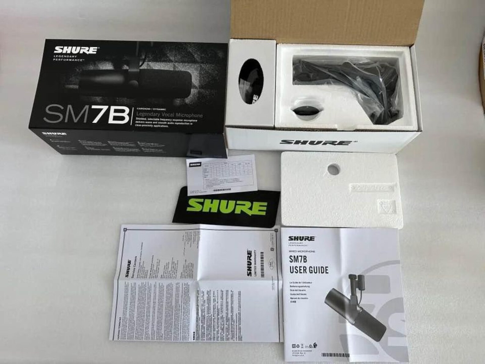 Shure SM7B Legendary Vocal Microphone - Etsy