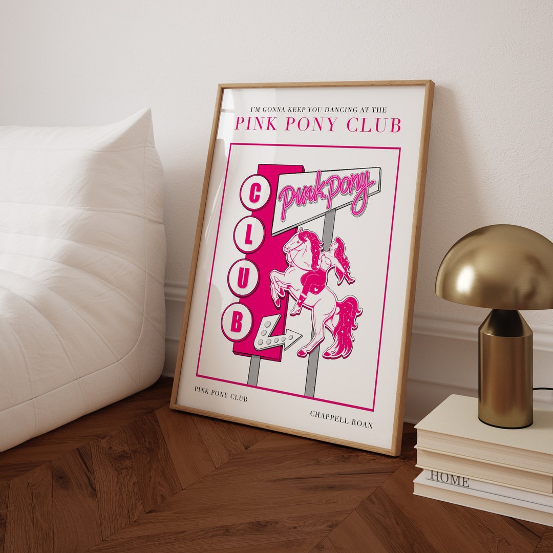 Chappell Roan Art Print, Pink Pony Club Print, Femininomenon Print, Art ...