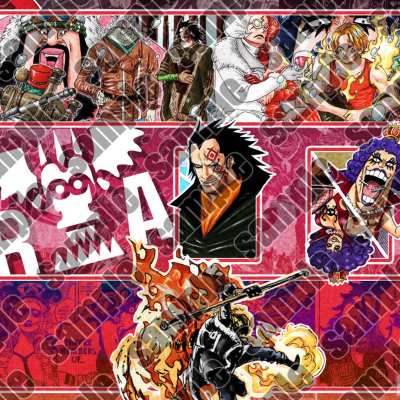 One piece revolution army sticker - Etsy.de