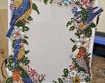 Vintage Inspired Diamond Art Photo Frame - Etsy