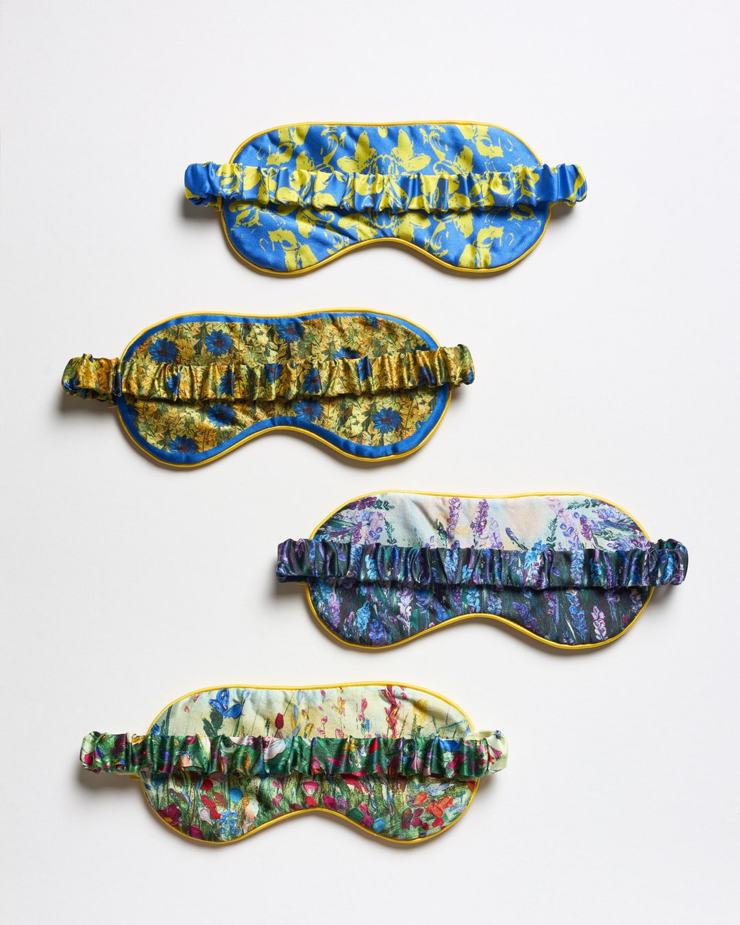 Natural Silk Eye Mask for Relax, Luxe Designer Accessories for Sleeping ...