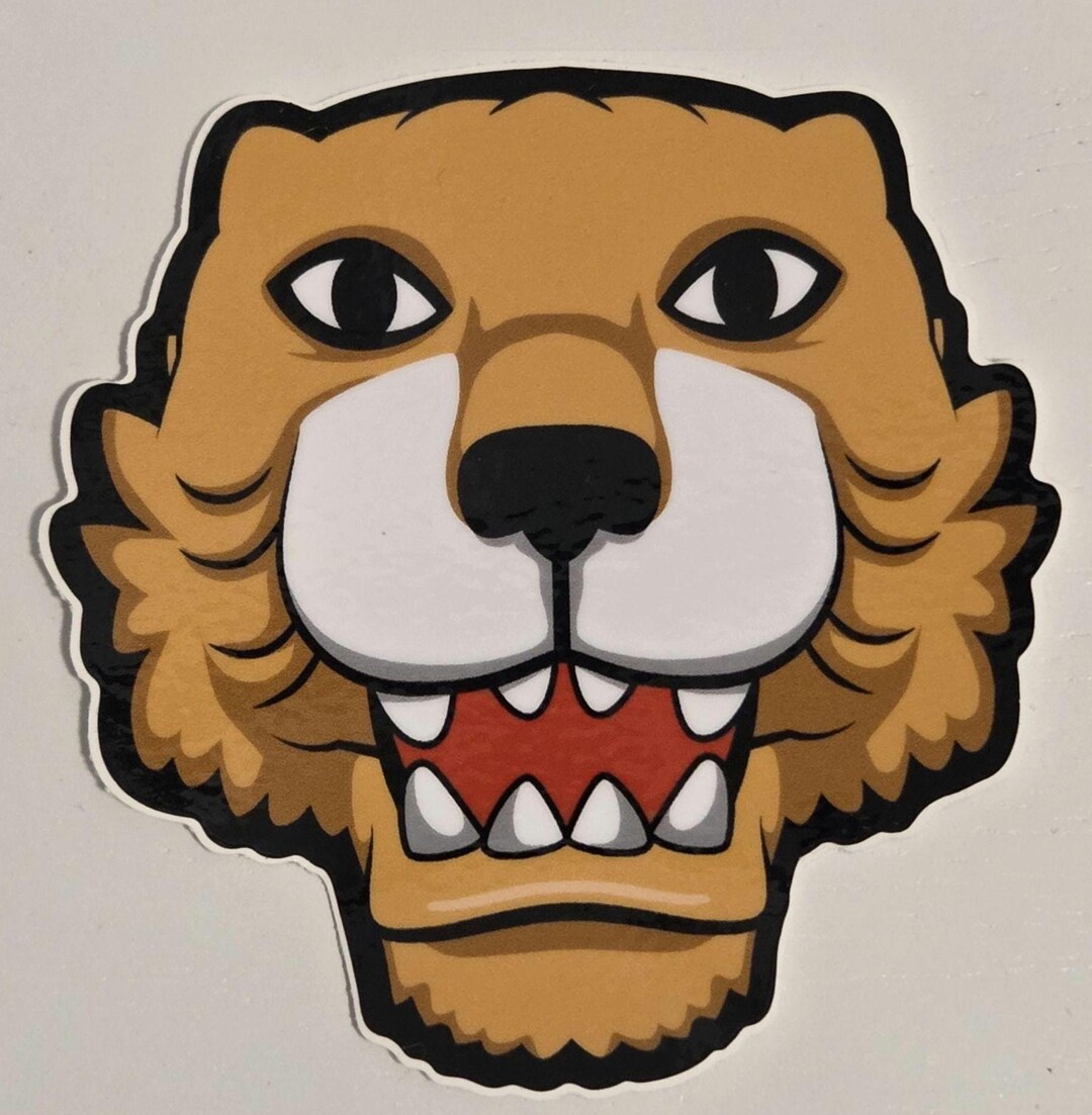 Pee-wee's Big Adventure Bike Bicycle Tiger Sticker - 3"x3" - Etsy