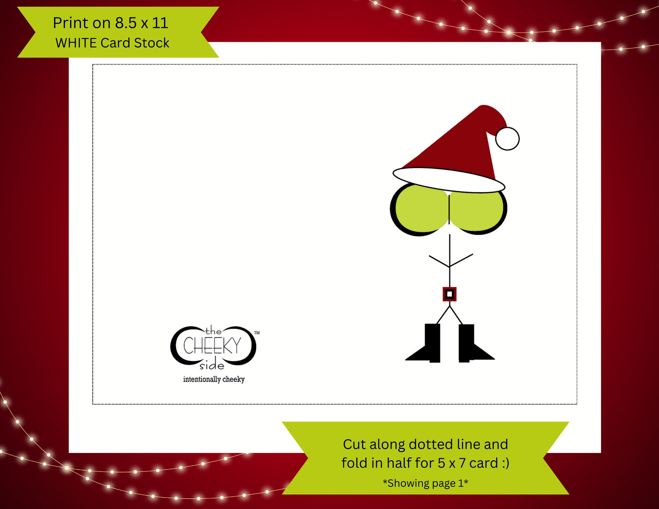 Digital Download Printable Grinch Cards, Funny Grinch Ecard, Christmas ...