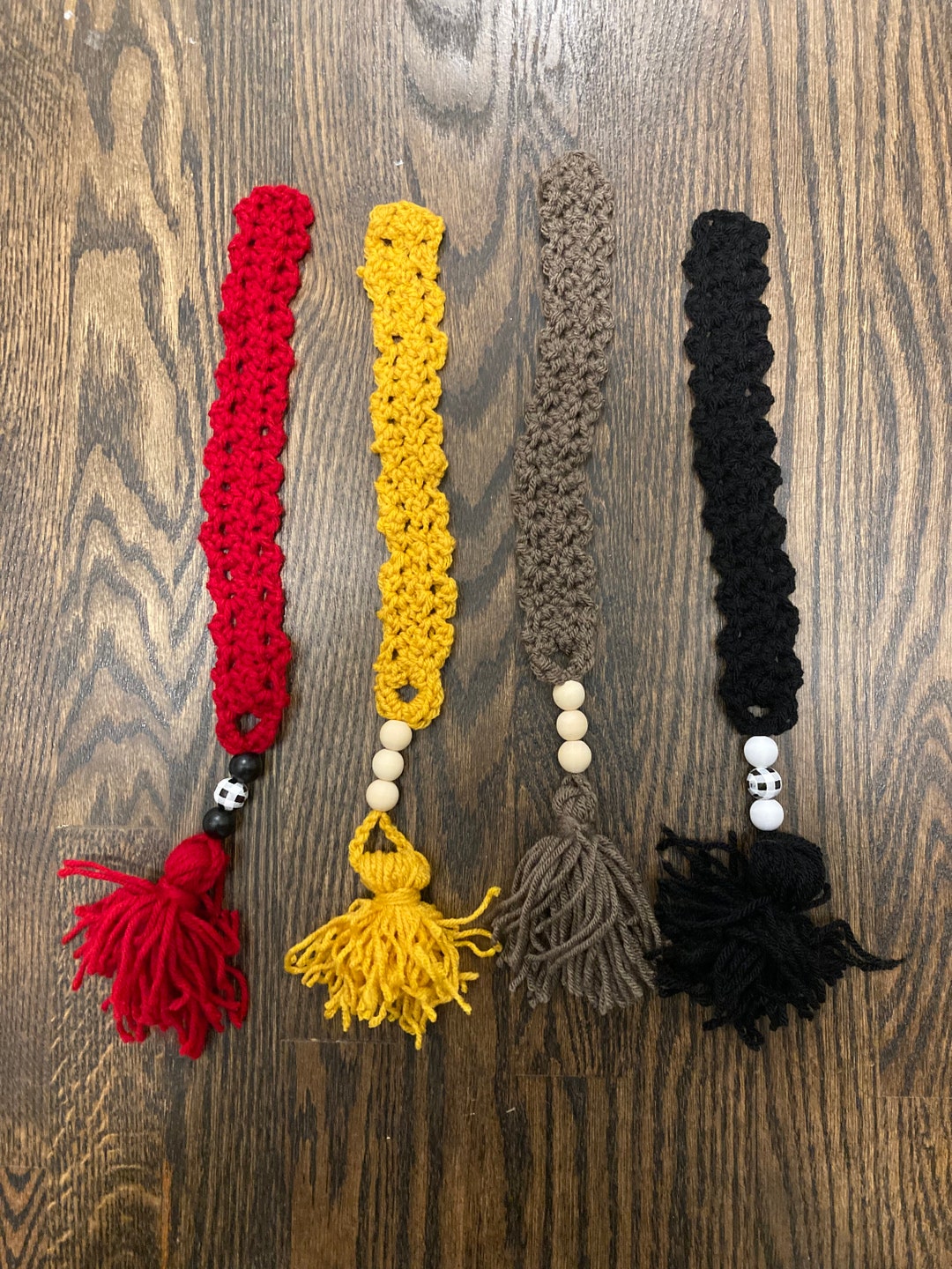 Crocheted Bookmarks large - Etsy