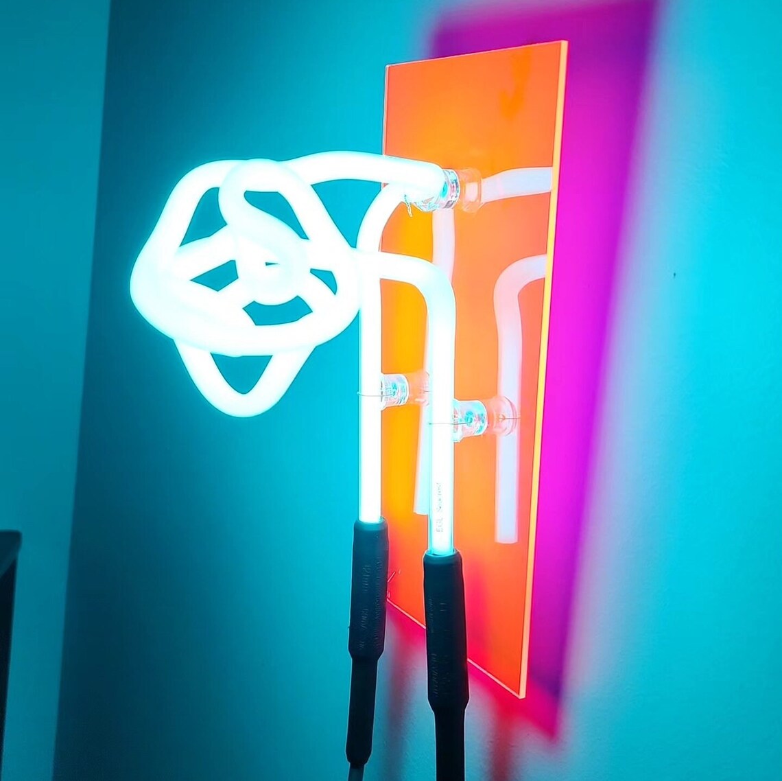 Authentic Neon Art - Glass Hand Bent - Neon Lighting - - Etsy