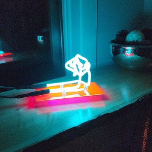 Authentic Neon Art - Glass Hand Bent - Neon Lighting - - Etsy