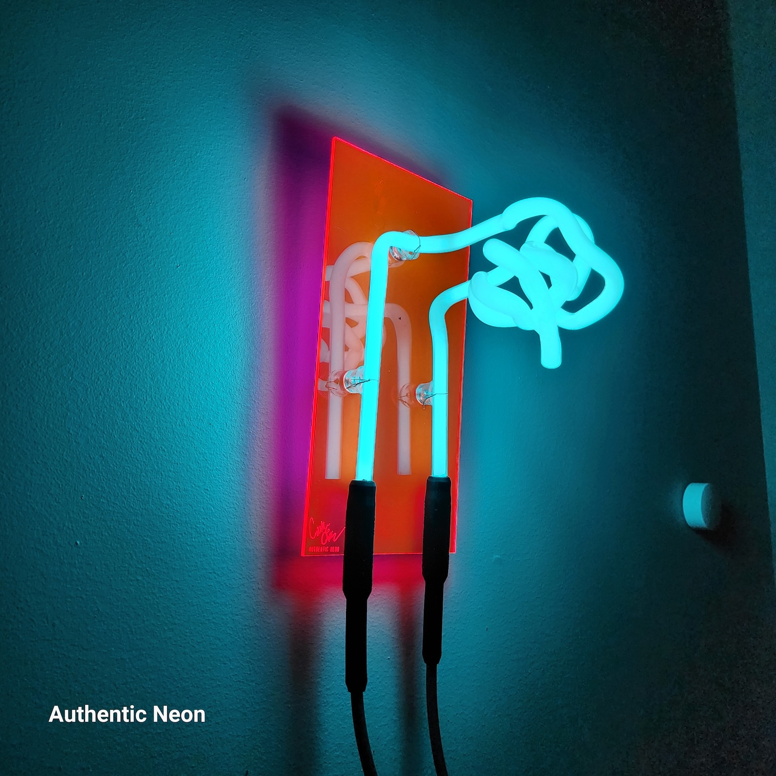 Authentic Neon Art - Glass Hand Bent - Neon Lighting - - Etsy