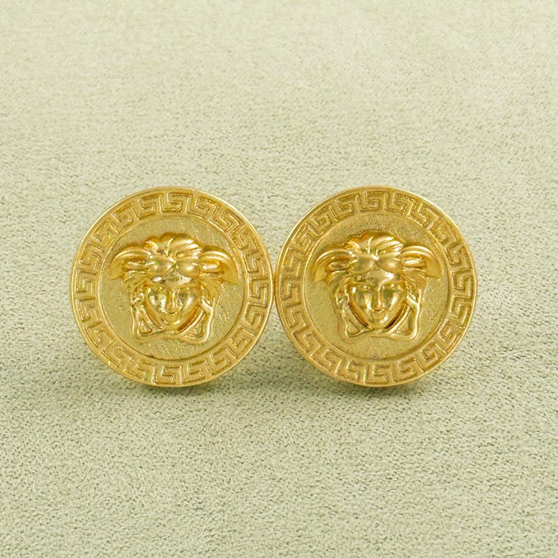Versace Earrings - Etsy UK