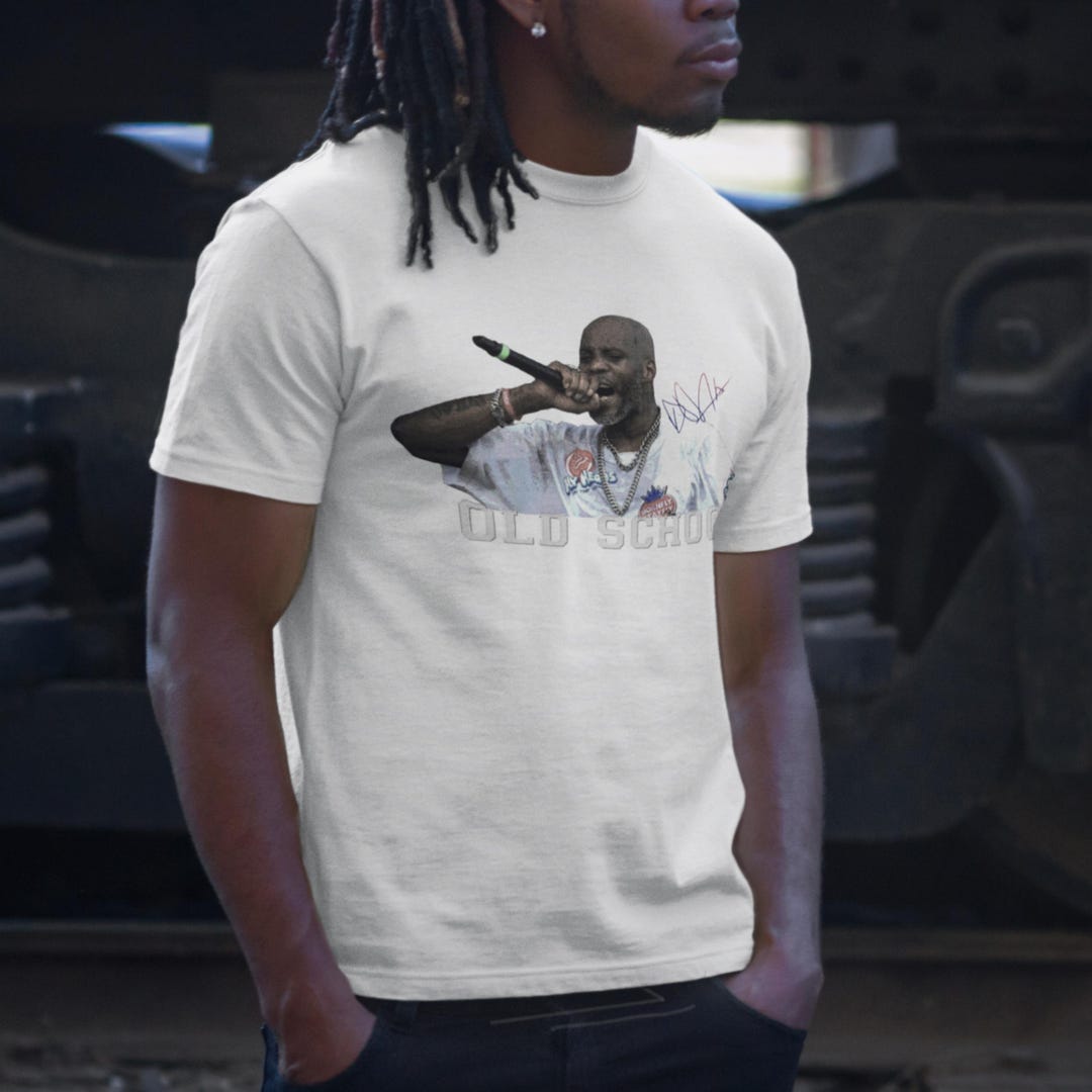 Men's DMX Rapper Old School T-shirt - Hip Hop Icon Tee, Unisex Shirt ...