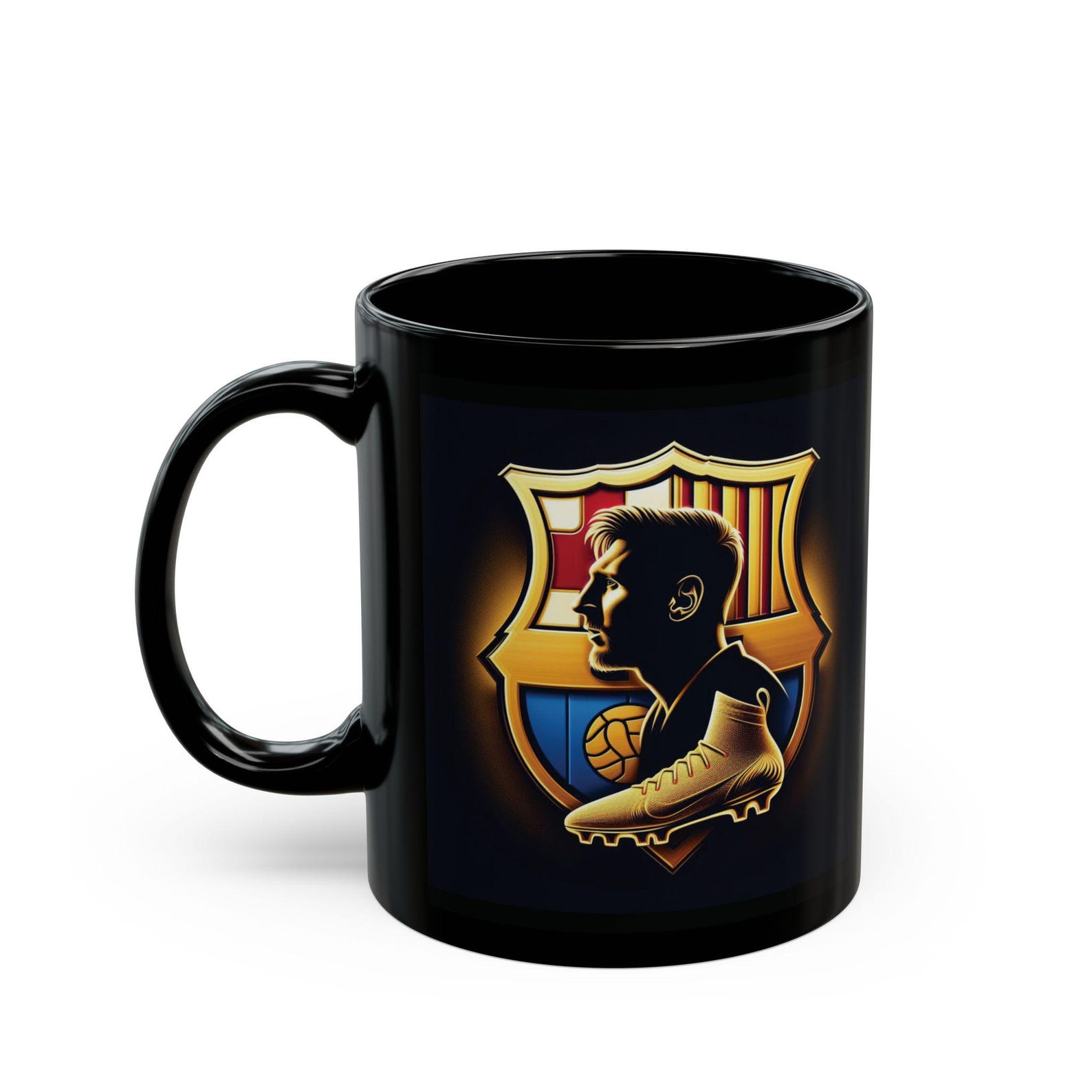 FC Barcelona Lionel Messi Mug, 11oz | FCB Legendary Coffee Cup, Gift ...