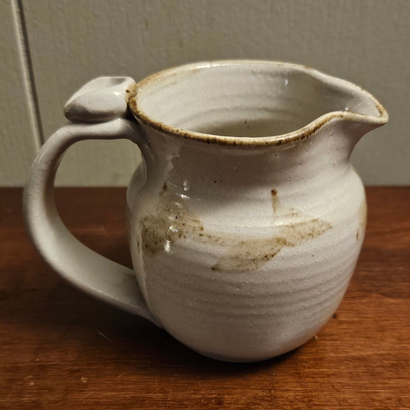 Sliped Glazed Pitcher - Etsy