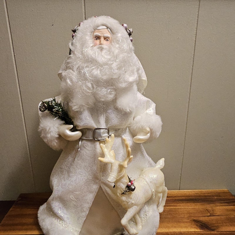 Santa Tree Topper - Etsy